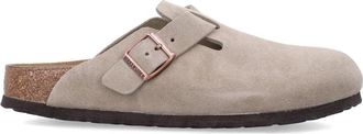 Birkenstock Homme, Chaussures, Beige, Taille: 41 EU Sandales Boston en daim