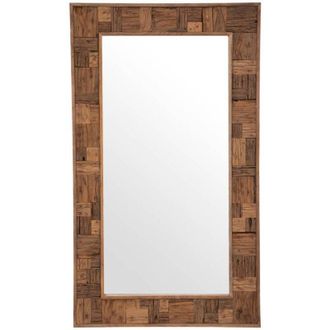 Atmosphera Atmosphera - Spiegel Ori - Akazienholz und Glas - 70x115 cm cr&eacute;ateur dint&eacute;rieur