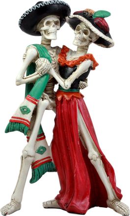 Ebros Gift MIMITOOU Skelett-Figur f&uuml;r Hochzeitstanz mit Tag der Toten, Dias De Los Muertos, 30,5 cm hoch