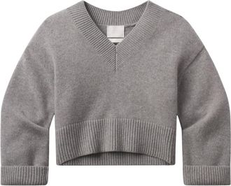 Citizens Of Humanity Femme, Pulls, Gris, Taille: 38 FR Gazette Puzzle V-Neck
