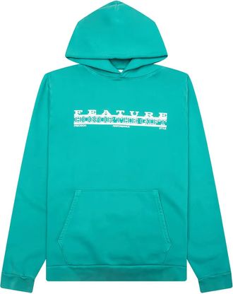 Honor The Gift x Feature Racing Club hoodie - Bleu
