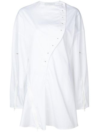 Esteban Cortazar Bomber dress - Blanc