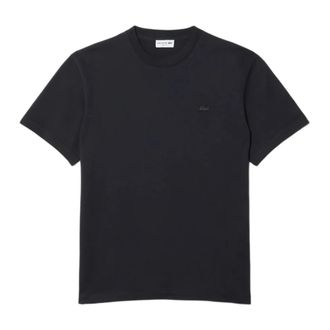Lacoste Homme, Tops, Bleu, Taille: S T-shirt en jersey imprim&eacute;