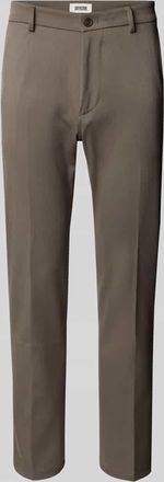 Drykorn Slim Fit Stoffhose mit Bügelfalten Modell Ajend