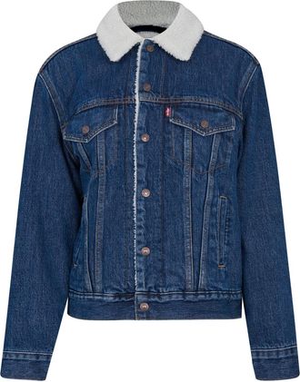 Levi's Damen Ex-Boyfriend Sherpa Trucker Jacke