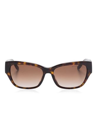 Polo Ralph Lauren lunettes de soleil The Audrey - Marron
