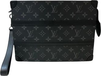 Louis Vuitton Pre-owned Pochette Monogram Eclipse - Homme - Pre-owned - Noir - Taille: ONE Size
