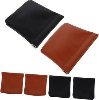 Hemobllo 6 Pièces Petite Trousse De Maquillage Sac De Beauté Petit Sac De Rangement Pu