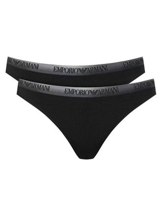 Emporio Armani String-Set EW000402 AF25572 UC001 Schwarz