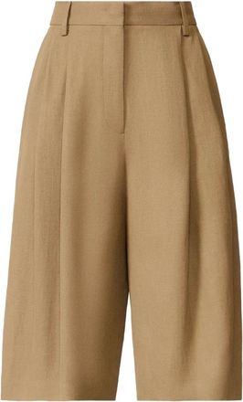 Fabiana Filippi Femme, Shorts, Beige, Taille: 38 FR Bermuda pliss&eacute;
