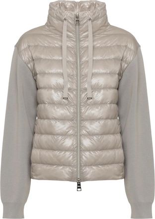 Herno Femme, Vestes, Beige, Taille: 40 FR Doudoune Matelass&eacute;e
