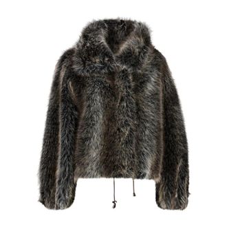 VALENTINI 1972 Jacken aus Kunstpelz & Lammfellimitat - - Jackets - Damen - Braun - 2XS