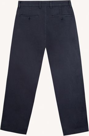 Faguo Chino bleu marine coton bio - BRIX REGULAR