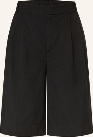 Part Two Bermudas Mit Leinen schwarz