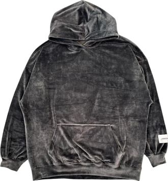 Hinnominate Hinnominate, Femme, Sweatshirts et sweats &agrave; capuche, Gris, Taille: 44 FR Felpa Over