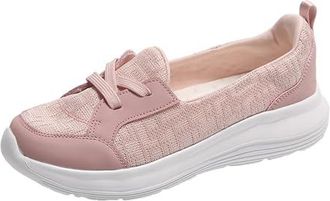 Generic Chaussures orthop&eacute;diques pour femme, baskets l&eacute;g&egrave;res &agrave; enfiler en tricot confortables et tendance, chaussures de marche plates respirantes, &agrave; enfiler 