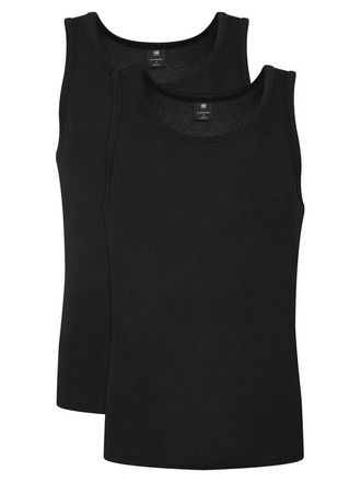 G-Star Raw Tanktop-Set D25476-3310 Schwarz Regular Fit