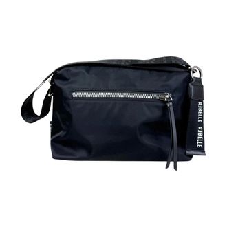 Rebelle Femme, Sacs, Noir, Taille: ONE Size Sac bandouli&egrave;re Leila