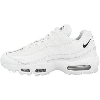 Nike Nike W AIR Max 95, Chaussures de Course Femme, Blanc (White/Black-White), 37.5 EU, Blanc White Black White, 37.5 EU