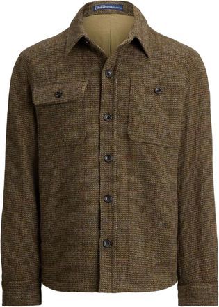 Polo Ralph Lauren surchemise à motif de chevrons - Vert