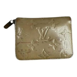 Louis Vuitton Pre-owned Vernis Leder Zippy Wallet - - Pre-owned - Damen - Beige - ONE SIZE