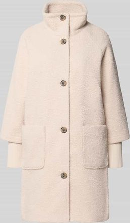 Tom Tailor Teddymantel mit hohem Stehkragen