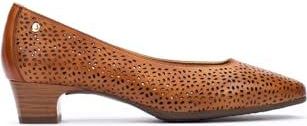 Pikolinos Chaussures &agrave; Talon en Cuir MANISES pour Femme Color Brandy