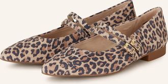 Paul Green Mary-Jane-Ballerinas beige