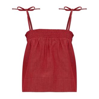 A.P.C. A.p.c., Femme, Tops, Rouge, Taille: 42 FR Cl&eacute;o Top