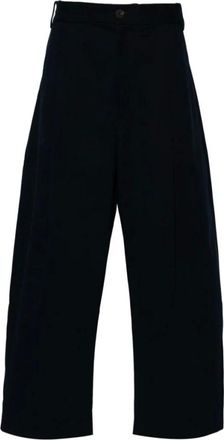 STUDIO NICHOLSON Homme, Pantalons, Bleu, Taille: XL Pantalon Large Bleu Marine