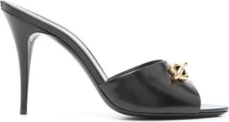 Saint Laurent sandales Le Maillon 95 mm - Noir