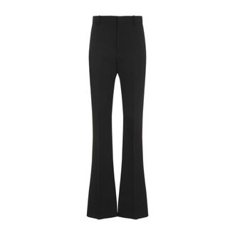 Bottega Veneta Femme, Pantalons, Noir, Taille: 36 FR Pantalon large