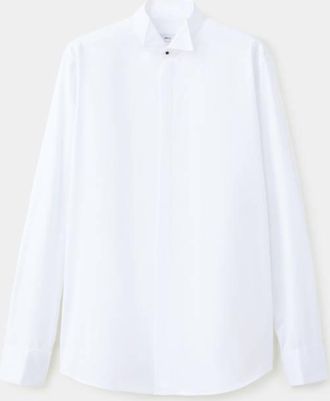 Mango Chemise 100 % coton slim-fit blanc - Homme - XS - MANGO MAN