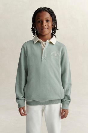 GANT Teenager Teen Boys Graphic Rugger (122/128) CERAMIC Grau