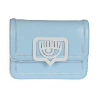Chiara Ferragni Kleine Eyelike Umh&auml;ngetasche - - Bags - Damen - Blau - ONE SIZE
