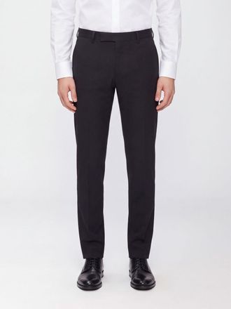 Pantaloni Torino Pantalon chino slim en gabardine avec fermeture d&eacute;centr&eacute;e