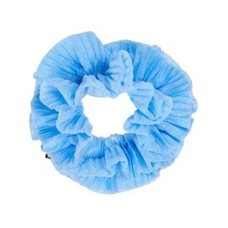 Pico Femme, Accessoires, Bleu, Taille: ONE Size Large Scrunchie