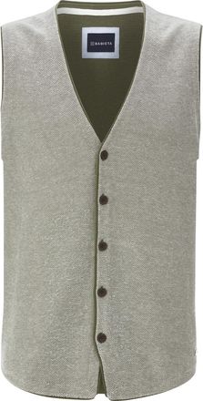 Babista Herren Strickweste Modarini khaki, 2XL (XXL) - 60/62