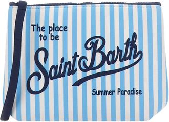 MC2 Saint Barth Femme, Sacs, Bleu, Taille: ONE Size Aline Pouch