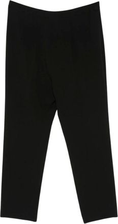 Marina Rinaldi Femme, Pantalons, Noir, Taille: 48 FR Ravelnew Pantalon Droit
