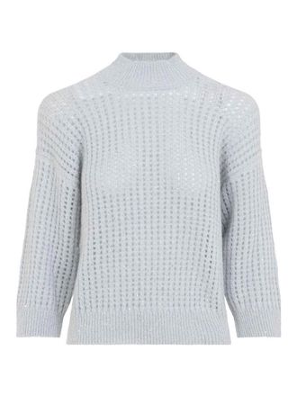 PESERICO Pull Col Rond - Bleu Clair