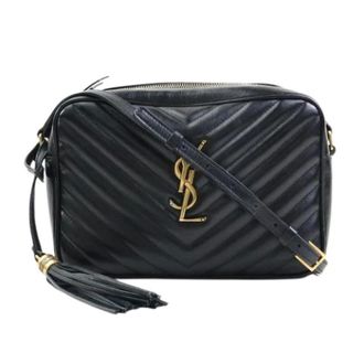 Saint Laurent Sac bandouli&egrave;re en cuir Pre-owned - Femme - Pre-owned - Noir - Taille: ONE Size