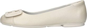 Hogan Femme, Chaussures, Beige, Taille: 37 EU Ballerines en Cuir