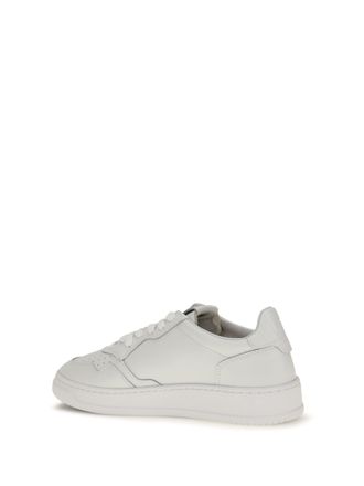 Autry Mens Sneakers Medalist Low White Trainers