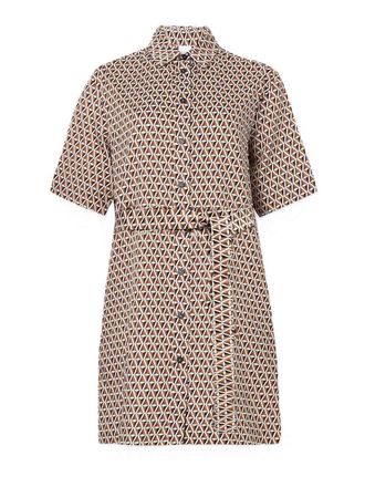 Max Mara Kurzes Kleid - Camel