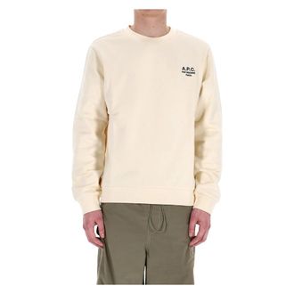 A.P.C. Standard Rue Madame Crewneck - - Sweatshirts & Hoodies - Herren - Beige - 2XL