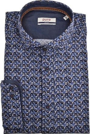 Hatico Lang&auml;rmeliges bedrucktes Hemd - - Shirts - Herren - Mehrfarbig - M