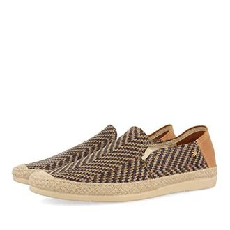 Gioseppo Espadrilles La Sieste en Couleur Kaki pour Homme à Chevrons M Chausson, 41 EU