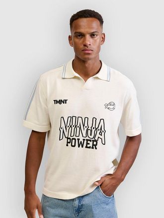Redefined Rebel CCTurtles Knit Boxy Fit Polo Shirt pristine