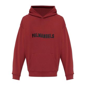 Palm Angels Kapuzenpullover - - Sweatshirts & Hoodies - Herren - Rot - M